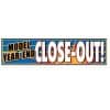 Model Year-End Closeout Sale Vinyl Banner